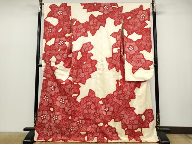 ■■■　サイズ　■■■ 身丈 171cm（肩から） 裄丈 66cm 袖丈 93cm　縫込み 8cm 袖幅 33.5cm 前幅 24cm 後幅 30cm 着物縫いこみ 内揚げ 0cm 裄 お袖側 約3cm　身頃側 約2cm ■■■　商品詳細　...