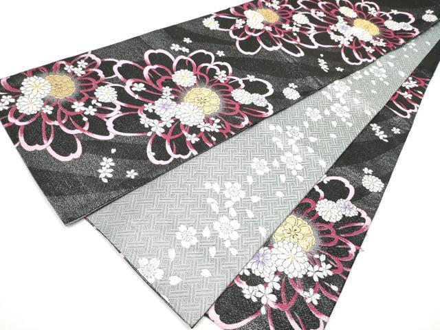 ■■■　サイズ　■■■ 長さ 436cm 幅 30.5cm程 ■■■　商品詳細　■■■ 【正絹・芯なし】 状態は締めてはおりますが 特に目立ったシミ汚れなどもなく大変良い状態です。 大変上質な逸品になります。 お安く出品致しますので、是非こ...