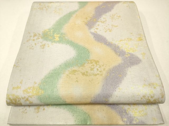■■■　サイズ　■■■ 長さ 436cm 幅 31cm程 ■■■　商品詳細　■■■ 【正絹】 詳細に関しましては、画像をご確認ください。 大変上質な逸品になります。 お安く出品致しますので、是非この機会にいかがでしょうか？ ■■■　注意事項...