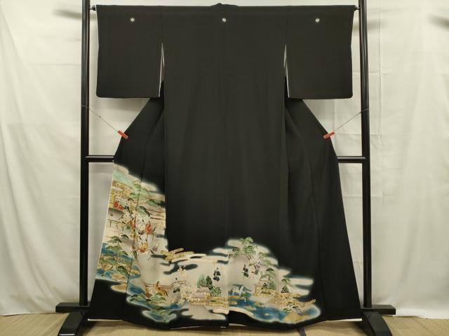 ■■■　サイズ　■■■ 身丈 161cm（肩から） 裄丈 63.5cm 袖丈 48cm　縫込み 5cm 袖幅 32.5cm 前幅 24.5cm 後幅 30.5cm 着物縫いこみ 内揚げ 7.5cm 裄 お袖側 約2cm　身頃側 約4cm ■...