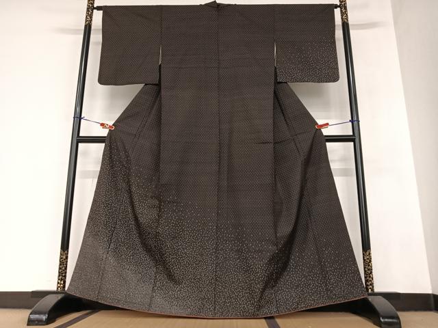 ■■■　サイズ　■■■ 身丈 161.5cm（肩から） 裄丈 63cm 袖丈 49cm　縫込み 4.5cm 袖幅 32cm 前幅 24.5cm 後幅 28.5cm 着物縫いこみ 内揚げ 6.5cm 裄 お袖側 約3cm　身頃側 約3cm ■...