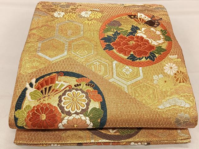 ■■■　サイズ　■■■ 長さ 442cm 幅 31cm程 ■■■　商品詳細　■■■ 【正絹】 詳細に関しましては、画像をご確認ください。 大変上質な逸品になります。 お安く出品致しますので、是非この機会にいかがでしょうか？ ■■■　注意事項...