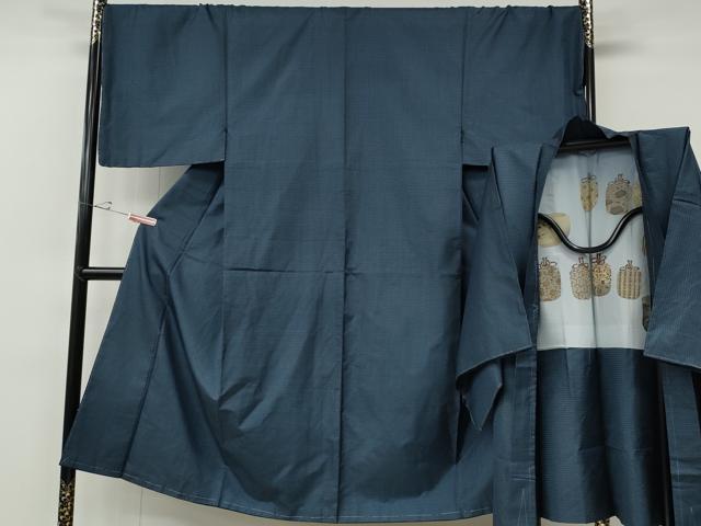 ■■■　サイズ　■■■ 【着物】 身丈 144cm（肩から） 裄丈 70.5cm 袖丈 48cm　縫込み 3.5cm 袖幅 35cm 前幅 26cm 後幅 32cm 着物縫いこみ 内揚げ 5cm 裄 お袖側 約1cm　身頃側 約2cm 【羽...