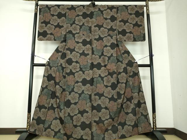 ■■■　サイズ　■■■ 身丈 162.5cm（肩から） 裄丈 66.5cm 袖丈 49cm　縫込み 3.5cm 袖幅 34cm 前幅 23.5cm 後幅 30.5cm 着物縫いこみ 内揚げ 3.5cm 裄 お袖側 約1.5cm　身頃側 約2...