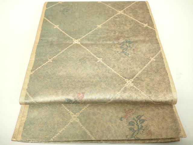 ■■■　サイズ　■■■ 長さ 424cm 幅 31cm程 ■■■　商品詳細　■■■ 【正絹・芯なし】 詳細に関しましては、画像をご確認ください。 大変上質な逸品になります。 お安く出品致しますので、是非この機会にいかがでしょうか？ ※汚れ等...