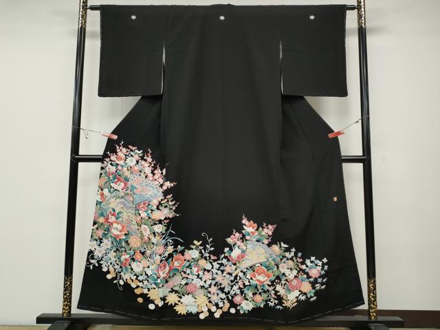 ■■■　サイズ　■■■ 身丈 155cm（肩から） 裄丈 61.5cm 袖丈 49cm　縫込み 5cm 袖幅 31.5cm 前幅 22.5cm 後幅 28.5cm 着物縫いこみ 内揚げ 9cm 裄 お袖側 約2cm　身頃側 約1.5cm ■...