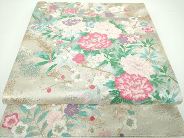 ■■■　サイズ　■■■ 長さ 426cm 幅 31cm程 ■■■　商品詳細　■■■ 【正絹・芯なし】 状態は締めてはおりますが 特に目立ったシミ汚れなどもなく大変良い状態です。 大変上質な逸品になります。 お安く出品致しますので、是非この機...