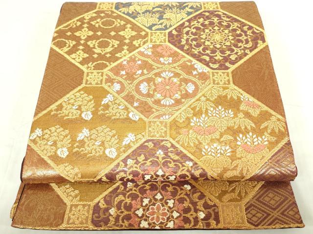 ■■■　サイズ　■■■ 長さ 438cm 幅 31cm程 ■■■　商品詳細　■■■ 【正絹・芯なし】 詳細に関しましては、画像をご確認ください。 大変上質な逸品になります。 お安く出品致しますので、是非この機会にいかがでしょうか？ ※汚れ等...