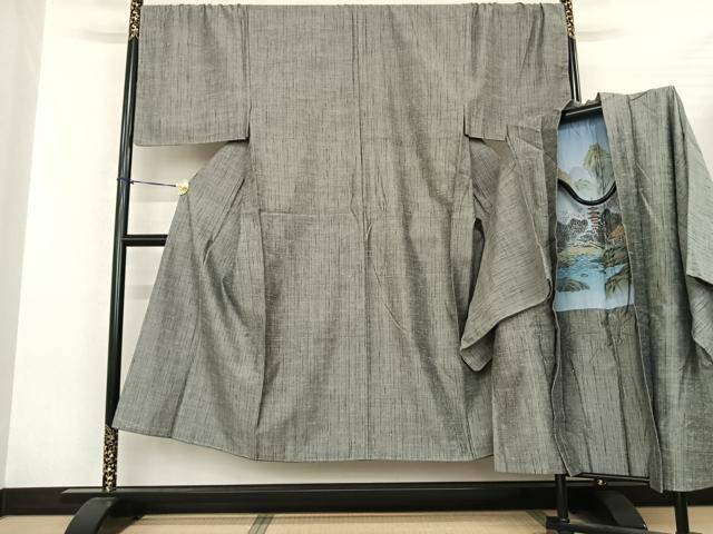 ■■■　サイズ　■■■ 【着物】 身丈 145cm（肩から） 裄丈 72cm 袖丈 49cm　縫込み 6cm 袖幅 36cm 前幅 27.5cm 後幅 32cm 着物縫いこみ 内揚げ 4cm 裄 お袖側 約2cm　身頃側 約2cm 【羽織】...