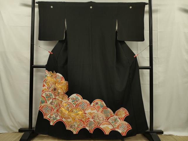 ■■■　サイズ　■■■ 身丈 160.5cm（肩から） 裄丈 63cm 袖丈 47cm　縫込み 3cm 袖幅 31.5cm 前幅 24cm 後幅 30cm 着物縫いこみ 内揚げ 5.5cm 裄 お袖側 約1.5cm　身頃側 約3cm ■■■...