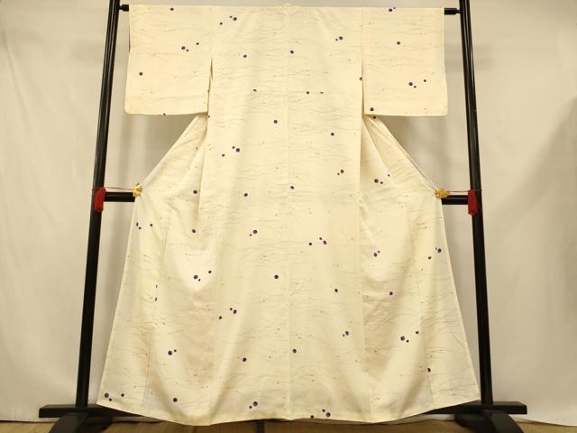 ■■■　サイズ　■■■ 身丈 157.5cm（肩から） 裄丈 62cm 袖丈 46.5cm　縫込み 5cm 袖幅 32cm 前幅 23cm 後幅 28cm 着物縫いこみ 内揚げ 2cm 裄 お袖側 約4cm　身頃側 約4cm ■■■　商品詳...