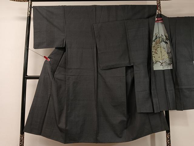 ■■■　サイズ　■■■ 【着物】 身丈 142cm（肩から） 裄丈 67cm 袖丈 48.5cm　縫込み 3cm 袖幅 34cm 前幅 27cm 後幅 30.5cm 着物縫いこみ 内揚げ 4cm 裄 お袖側 約1cm　身頃側 約1cm 【羽...