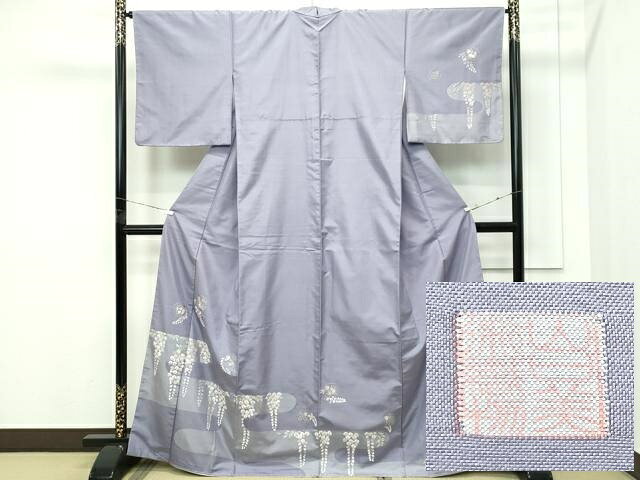 ■■■　サイズ　■■■ 身丈 167cm（肩から） 裄丈 66.5cm 袖丈 49.5cm　 縫込み 6cm 袖幅 34cm 前幅 23.5cm 後幅 29cm 着物縫いこみ 内揚げ 3cm 裄 お袖側 約 3cm　身頃側 約 4cm ■■...