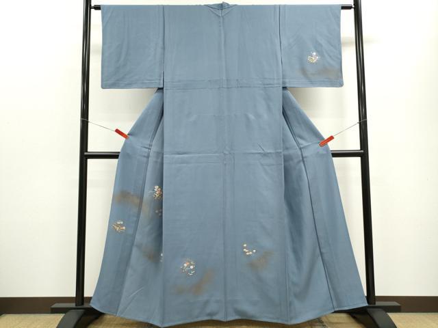 ■■■　サイズ　■■■ 身丈 158cm（肩から） 裄丈 63cm 袖丈 44.5cm　縫込み 3cm 袖幅 32cm 前幅 24.5cm 後幅 30.5cm 着物縫いこみ 内揚げ 1.5cm 裄 お袖側 約3cm　身頃側 約3cm ■■■...