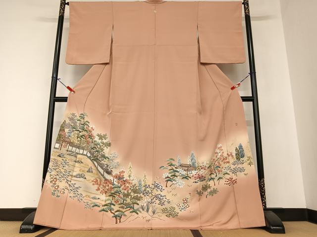 ■■■　サイズ　■■■ 身丈 170cm（肩から） 裄丈 65cm 袖丈 53.5cm　縫込み 3cm 袖幅 32.5cm 前幅 24.5cm 後幅 30.5cm 着物縫いこみ 内揚げ 6cm 裄 お袖側 約4cm　身頃側 約3cm ■■■...