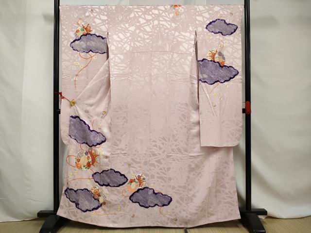 ■■■　サイズ　■■■ 身丈 163cm（肩から） 裄丈 67.5cm 袖丈 105.5cm　縫込み 9cm 袖幅 35cm 前幅 23cm 後幅 29cm 着物縫いこみ 内揚げ 0cm 裄 お袖側 約2cm　身頃側 約3.5cm ■■■　...