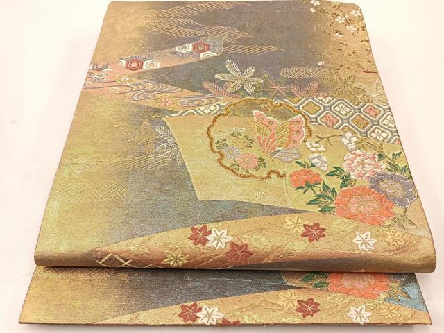 ■■■　サイズ　■■■ 長さ 428cm 幅 31cm程 ■■■　商品詳細　■■■ 【正絹】 詳細に関しましては、画像をご確認ください。 大変上質な逸品になります。 お安く出品致しますので、是非この機会にいかがでしょうか？ ■■■　注意事項...