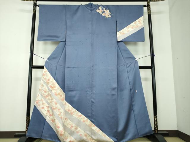 ■■■　サイズ　■■■ 身丈 162cm（肩から） 裄丈 64cm 袖丈 48cm　縫込み 8cm 袖幅 33.5cm 前幅 24.5cm 後幅 29.5cm 着物縫いこみ 内揚げ 5.5cm 裄 お袖側 約0cm　身頃側 約4cm ■■■...
