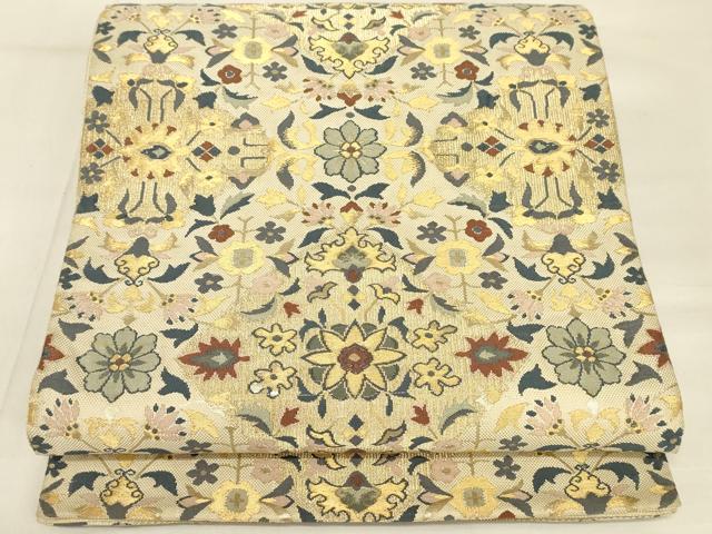 ■■■　サイズ　■■■ 長さ 412cm 幅 29.5cm程 ■■■　商品詳細　■■■ 【正絹】 詳細に関しましては、画像をご確認ください。 大変上質な逸品になります。 お安く出品致しますので、是非この機会にいかがでしょうか？ ■■■　注意...