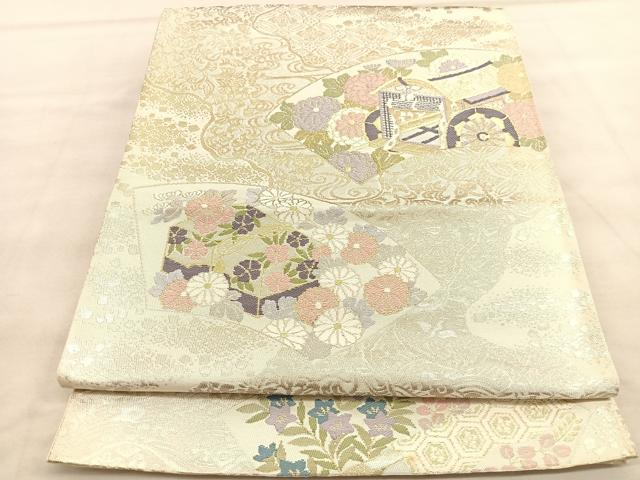 ■■■　サイズ　■■■ 長さ 420cm 幅 31cm程 ■■■　商品詳細　■■■ 【正絹・芯なし】 詳細に関しましては、画像をご確認ください。 大変上質な逸品になります。 お安く出品致しますので、是非この機会にいかがでしょうか？ ■■■　...