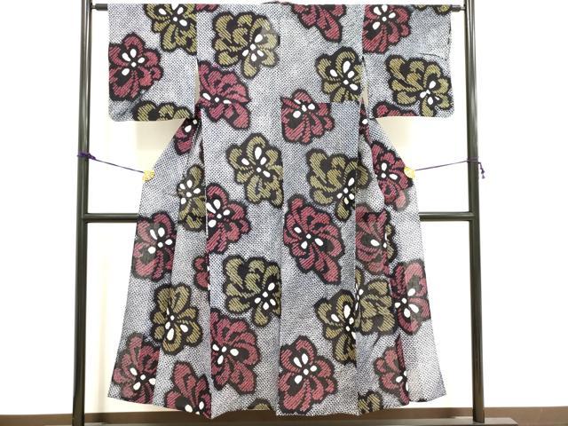 ■■■　サイズ　■■■ 身丈 146cm（肩から） 裄丈 62cm 袖丈 44cm　縫込み 4cm 袖幅 32cm 前幅 24cm 後幅 30cm 着物縫いこみ 内揚げ 0cm 裄 お袖側 約2cm　身頃側 約4cm ■■■　商品詳細　■■...