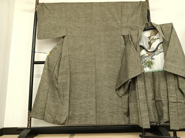 ■■■　サイズ　■■■ 【着物】 身丈 150cm（肩から） 裄丈 72cm 袖丈 50cm　縫込み 4cm 袖幅 36cm 前幅 30cm 後幅 34cm 着物縫いこみ 内揚げ 0cm 裄 お袖側 約2cm　身頃側 約3.5cm 【羽織】...
