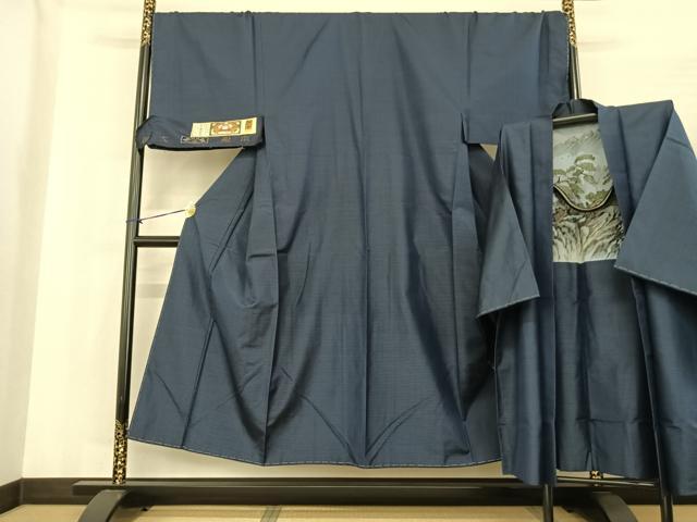 ■■■　サイズ　■■■ 【着物】 身丈 148cm（肩から） 裄丈 71cm 袖丈 49cm　縫込み 4cm 袖幅 37cm 前幅 25.5cm 後幅 33cm 着物縫いこみ 内揚げ 8cm 裄 お袖側 約2.5cm　身頃側 約5cm 【羽...