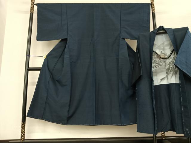 ■■■　サイズ　■■■ 【着物】 身丈 139cm（肩から） 裄丈 66cm 袖丈 48cm　縫込み 5.5cm 袖幅 33.5cm 前幅 27cm 後幅 31cm 着物縫いこみ 内揚げ 4cm 裄 お袖側 約5cm　身頃側 約5cm 【羽...