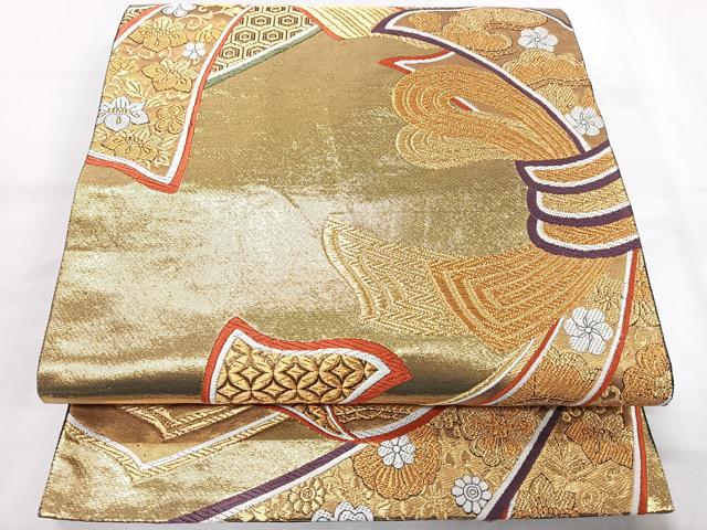 ■■■　サイズ　■■■ 長さ 432cm 幅 31cm程 ■■■　商品詳細　■■■ 【正絹・芯なし】 詳細に関しましては、画像をご確認ください。 大変上質な逸品になります。 お安く出品致しますので、是非この機会にいかがでしょうか？ ■■■　...