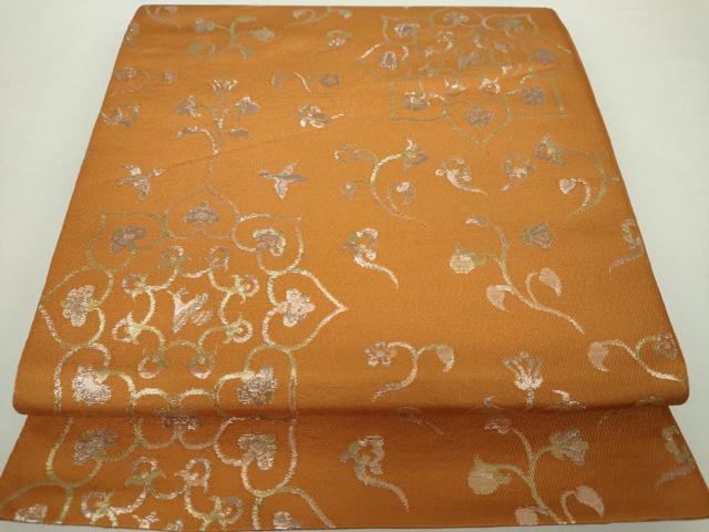 ■■■　サイズ　■■■ 長さ 410cm 幅 30cm程 ■■■　商品詳細　■■■ 【正絹・芯なし】 状態は締めてはおりますが 特に目立ったシミ汚れなどもなく大変良い状態です。 「織悦」は、大正11年、高尾菊次郎の創業に始まり、 菊次郎が好...