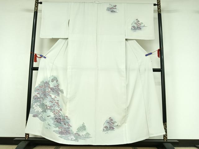 ■■■　サイズ　■■■ 身丈 154cm（肩から） 裄丈 65cm 袖丈 44cm　縫込み 4cm 袖幅 33cm 前幅 25cm 後幅 31cm 着物縫いこみ 内揚げ 7cm 裄 お袖側 約2cm　身頃側 約3cm ■■■　商品詳細　■■...