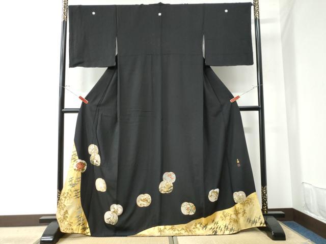 ■■■　サイズ　■■■ 身丈 167.5cm（肩から） 裄丈 67.5cm 袖丈 49cm　縫込み 5cm 袖幅 35cm 前幅 25cm 後幅 31cm 着物縫いこみ 内揚げ 4cm 裄 お袖側 約2cm　身頃側 約3cm ■■■　商品詳...