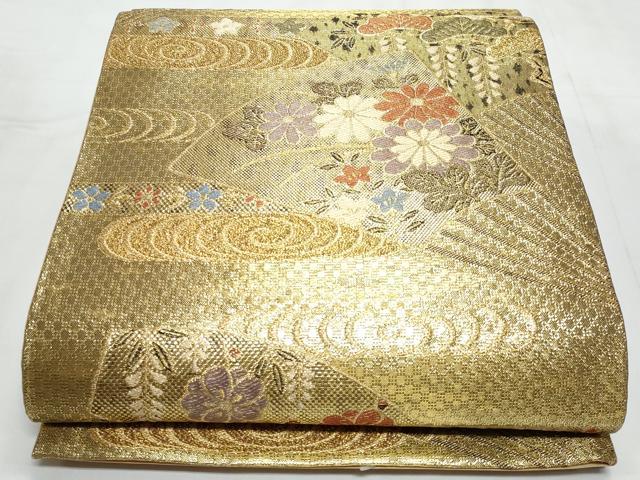 ■■■　サイズ　■■■ 長さ 448cm 幅 30.5cm程 ■■■　商品詳細　■■■ 【正絹】 詳細に関しましては、画像をご確認ください。 大変上質な逸品になります。 お安く出品致しますので、是非この機会にいかがでしょうか？ ■■■　注意...