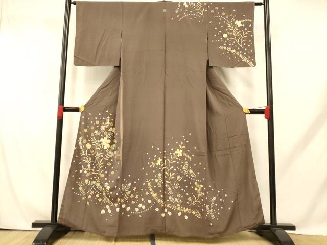 ■■■　サイズ　■■■ 身丈 158cm（肩から） 裄丈 62cm 袖丈 48.5cm　縫込み 7cm 袖幅 31.5cm 前幅 24cm 後幅 30cm 着物縫いこみ 内揚げ 10cm 裄 お袖側 約3cm　身頃側 約5cm ■■■　商品...