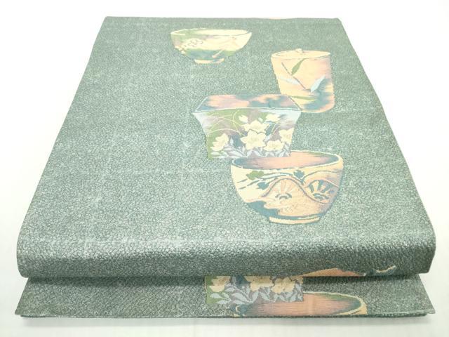 ■■■　サイズ　■■■ 長さ 434cm 幅 31cm程 ■■■　商品詳細　■■■ 【正絹・芯なし】 詳細に関しましては、画像をご確認ください。 大変上質な逸品になります。 お安く出品致しますので、是非この機会にいかがでしょうか？ ※汚れ等...