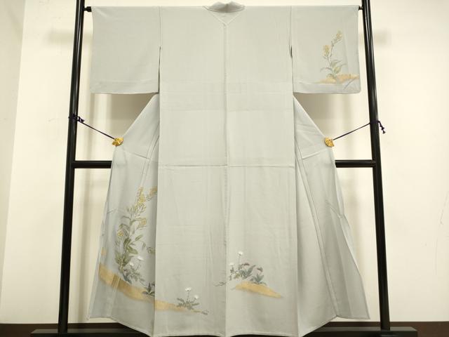 ■■■　サイズ　■■■ 身丈 152.5cm（肩から） 裄丈 65.5cm 袖丈 44cm　縫込み 6cm 袖幅 32.5cm 前幅 25cm 後幅 32cm 着物縫いこみ 内揚げ 9.5cm 裄 お袖側 約2.5m　身頃側 約6cm ■■...