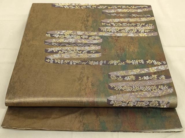 ■■■　サイズ　■■■ 長さ 480cm 幅 30.5cm程 ■■■　商品詳細　■■■ 【正絹・未使用・未仕立て】 詳細に関しましては、画像をご確認ください。 大変上質な逸品になります。 お安く出品致しますので、是非この機会にいかがでしょう...