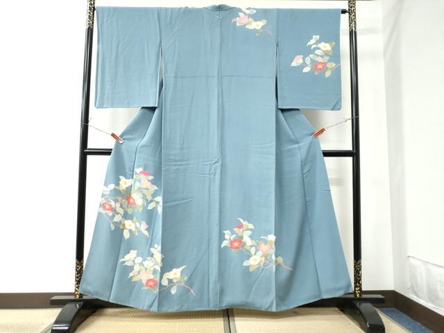 ■■■　サイズ　■■■ 身丈 158cm（肩から） 裄丈 67.5cm 袖丈 55.5cm　縫込み 3cm 袖幅 36.5cm 前幅 24.5cm 後幅 30cm 着物縫いこみ 内揚げ 4cm 裄 お袖側 約1cm　身頃側 約2cm ■■■...