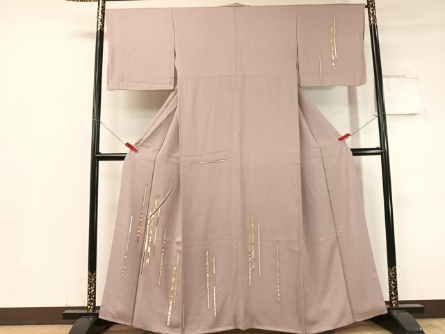 ■■■　サイズ　■■■ 身丈 162.5cm（肩から） 裄丈 66cm 袖丈 45cm　縫込み 5.5cm 袖幅 34cm 前幅 24cm 後幅 30cm 着物縫いこみ 内揚げ 9cm 裄 お袖側 約3cm　身頃側 約3.5cm ■■■　商...