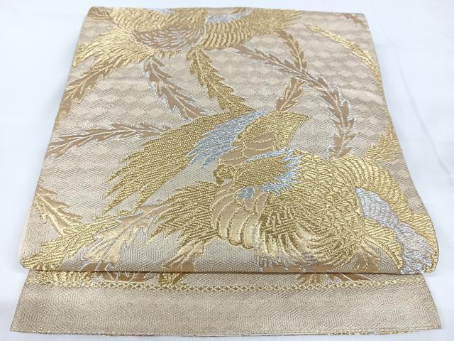 ■■■　サイズ　■■■ 長さ 400cm 幅 30cm程 ■■■　商品詳細　■■■ 【正絹・芯なし】 詳細に関しましては、画像をご確認ください。 大変上質な逸品になります。 お安く出品致しますので、是非この機会にいかがでしょうか？ ※汚れ等...