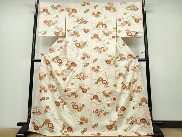 ■■■　サイズ　■■■ 身丈 171cm（肩から） 裄丈 67.5cm 袖丈 48cm　縫込み 4cm 袖幅 34cm 前幅 24cm 後幅 31cm 着物縫いこみ 内揚げ 0cm 裄 お袖側 約0cm　身頃側 約0cm ■■■　商品詳細　...