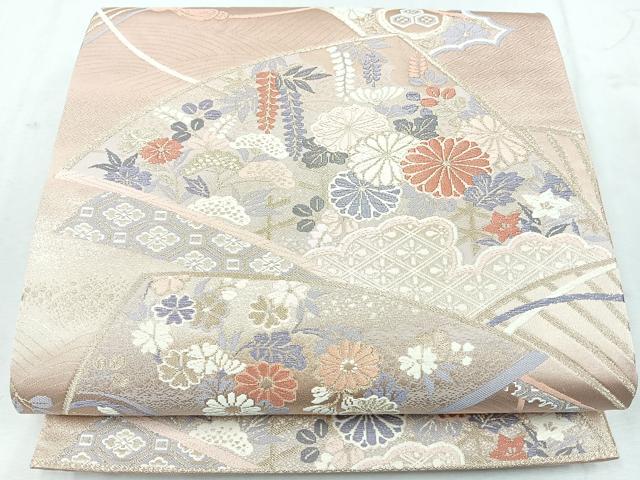 ■■■　サイズ　■■■ 長さ 436cm 幅 31cm程 ■■■　商品詳細　■■■ 【正絹・芯なし・関西仕立て】 詳細に関しましては、画像をご確認ください。 大変上質な逸品になります。 お安く出品致しますので、是非この機会にいかがでしょうか...