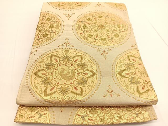 ■■■　サイズ　■■■ 長さ 414cm 幅 30cm程 ■■■　商品詳細　■■■ 【正絹・芯なし】 詳細に関しましては、画像をご確認ください。 大変上質な逸品になります。 お安く出品致しますので、是非この機会にいかがでしょうか？ ■■■　...