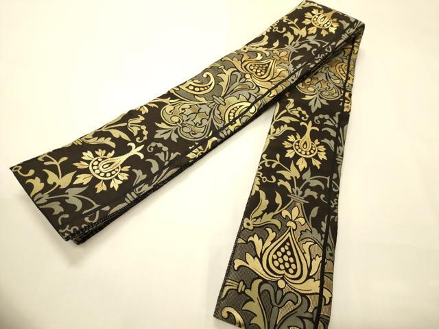 ■■■　サイズ　■■■ 長さ 444cm 幅 10.5cm程 ■■■　商品詳細　■■■ 【正絹】 状態は締めてはおりますが 特に目立ったシミ汚れなどもなく大変良い状態です。 大変上質な逸品になります。 お安く出品致しますので、是非この機会に...