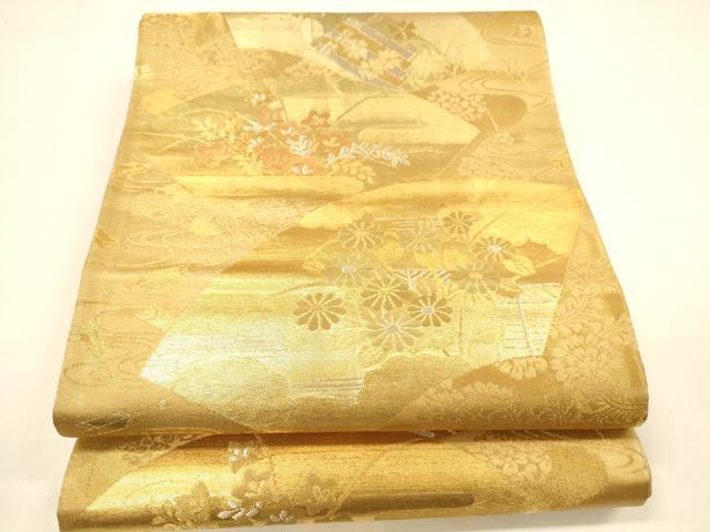 ■■■　サイズ　■■■ 長さ 420cm 幅 30.5cm程 ■■■　商品詳細　■■■ 【正絹・未仕立て】 詳細に関しましては、画像をご確認ください。 大変上質な逸品になります。 お安く出品致しますので、是非この機会にいかがでしょうか？ ※...