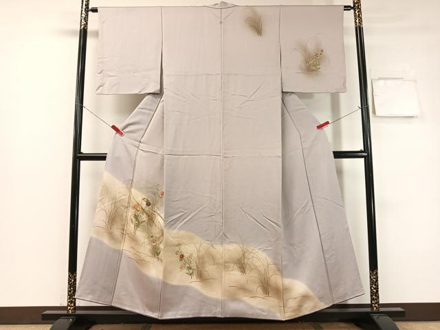 ■■■　サイズ　■■■ 身丈 155cm（肩から） 裄丈 62.5cm 袖丈 47.5cm　縫込み 3cm 袖幅 32cm 前幅 24cm 後幅 29cm 着物縫いこみ 内揚げ 5cm 裄 お袖側 約3cm　身頃側 約3cm ■■■　商品詳...