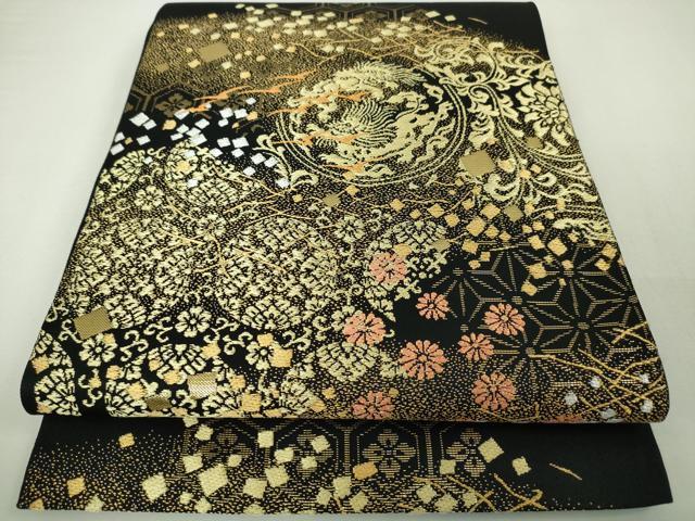 ■■■　サイズ　■■■ 長さ 444cm　幅 31cm程 ■■■　商品詳細　■■■ 【正絹・芯なし】 状態は締めてはおりますが 特に目立ったシミ汚れなどもなく大変良い状態です。 伝統的な西陣にあって、常に斬新な発想と 革新的な技法の習得によ...