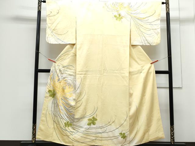 ■■■　サイズ　■■■ 身丈 153.5cm（肩から） 裄丈 63.5cm 袖丈 48cm　縫込み 3cm 袖幅 33cm 前幅 22cm 後幅 29cm 着物縫いこみ 内揚げ 10cm 裄 お袖側 約2cm　身頃側 約3cm ■■■　商品...