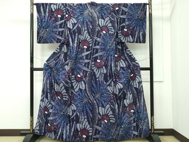 ■■■　サイズ　■■■ 身丈 164cm（肩から） 裄丈 68cm 袖丈 48.5cm　縫込み 2.5cm 袖幅 35cm 前幅 24.5cm 後幅 30.5cm 着物縫いこみ 内揚げ 0cm 裄 お袖側 約 1cm　身頃側 約 2cm ■...