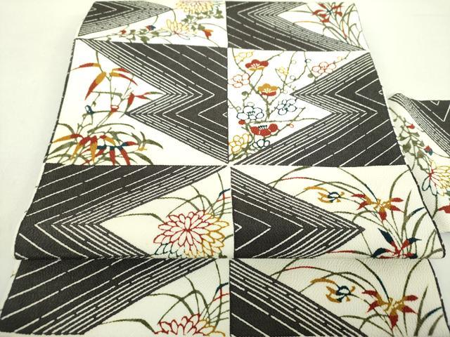 ■■■　サイズ　■■■ 長さ 362.5cm 幅 30.5cm程 ■■■　商品詳細　■■■ 【正絹・未使用】 状態は一度も締めておらず 特に目立ったシミ汚れなどもなく大変良い状態です。 大変上質な逸品になります。 お安く出品致しますので、是...